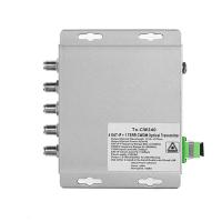 China 1550 RF Fiber Optical Transmitter Small Size Satellite Network Connection for sale