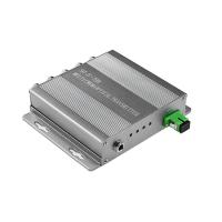 China 1550 RF Fiber Optical Transmitter Small Size Satellite Network Connection for sale