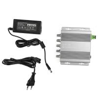 China 1550 RF Fiber Optical Transmitter Small Size Satellite Network Connection for sale