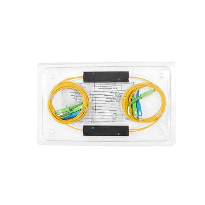 China CATV Fiber Optic Splitter WDM 1x2 Coupler FWDM Module 1310nm 1550nm for sale