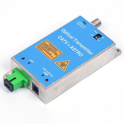 China CATV Fiber Optical Transmitter Micro Satellite FTTH With Wdm for sale
