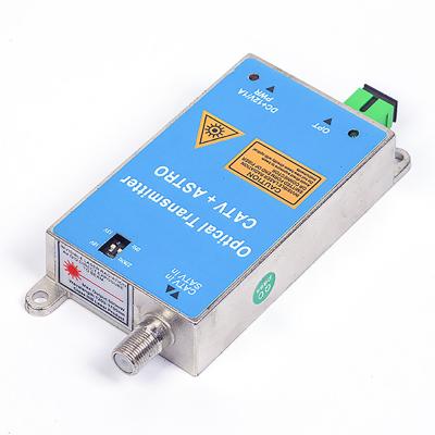 China FTTH Satellite Optical Network Transmitter CATV 1550nm 1310nm with WDM for sale