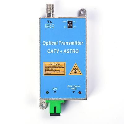 China Satellite Fiber Optical Transmitter 1550 1310nm FTTH CATV Network for sale
