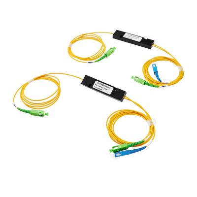 China Accurate Fiber Optic Splitter 1x2 Fwdm Module Passive Optical Splitter for sale