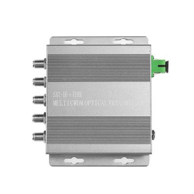 China Indoor LNB Radiant Mini 1300 Fiber Optical Transmitter BNC CATV Receiver 1310nm for sale