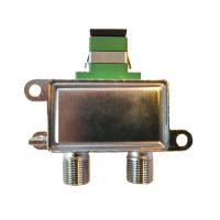 China Passive FTTH Optical Receiver Rx-P02 2 Way 45-1000MHz Optical Splitter RF Cable TV Nod for sale