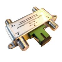 China 4 Way Passive Optical Splitter FTTH CATV Receiver 45-1000MHz SC APC for sale