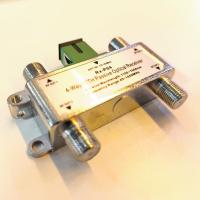 China 4 Way Passive Optical Splitter FTTH CATV Receiver 45-1000MHz SC APC for sale