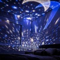 China Space Laser Star Lamp Touch Control Starry Night Light Moon Star Projector for sale