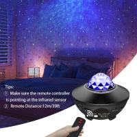 China LED RGB Laser Lights USB Dream Rotating Atmosphere Sky Night Light With Remote Control for sale