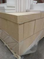 China perfect erosion-resistance of slag liquid Zircon brick  zirconia refractary bricks for Glass furnace for sale