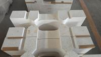 China Good Slag Resistance High Temperature Ceramic Insulation For Glass Melting Furnaces for sale