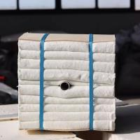 China High Temperature Resistant Ceramic Fiber Module Aluminum Silicate Fireproof Folding Block Industrial Kiln Refractory Insulation Cotton Block Insulation Cotton for sale