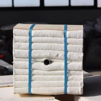 China High Temperature Resistant Ceramic Fiber Module Aluminum Silicate Fireproof Folding Block Industrial Kiln Refractory Insulation Cotton Block Insulation Cotton for sale