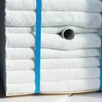 China High Temperature Resistant Ceramic Fiber Module Aluminum Silicate Fireproof Folding Block Industrial Kiln Refractory Insulation Cotton Block Insulation Cotton for sale