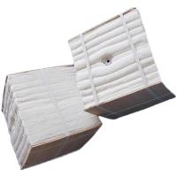 China Advanced Ceramic Fiber Products with AL2O3 SIO2 ZrO2 99 and B.D Kg/m3 96-160 for sale