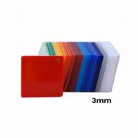 China Laser Cut Cast Clear Acrylic Sheet Perspex 3mm 4mm Customized for sale