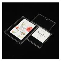 China Lightweight A3 Plastic Acrylic Sheet Data Display Sign Holder 5x7 for sale