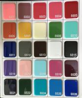 China 12x18 Matte Orange Pastel Colored Acrylic Sheet Glitter Marble ODM for sale