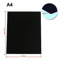 China A4 Size 210mmx297mmx3mm Cast Colored PMMA Clear Panel Acrylic Sheet For Laser Cutting for sale