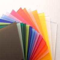 China Colored Engraving Name Card Plastic PMMA Organic Glass Acrylic Board for Laser Cutting for sale