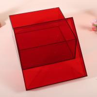 China 1mm 10mm  Frosted Red Acrylic Sheet Perspex Plate 4ft X 8ft For Table Top for sale