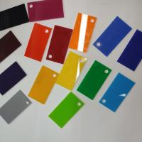 China Anti Scratch 3mm PMMA Colored Acrylic Sheet White Plexiglass 4ftx8ft UV Coated for sale