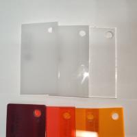 China 24x12 Amber Green Colored Acrylic Sheet For Wall Decoration Swimming Pool for sale