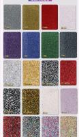 China Sparkle Patterned Black Glitter Acrylic Sheet 3mm 1/8 12'' X 19'' for sale