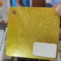 China ISO9001 Color Red Silver Glitter Acrylic Sheet Golden 2mm Custom for sale