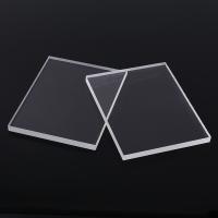 China Raw Lucite PMMA Clear Cast Frosted Acrylic Panels Glass Lightweight for sale
