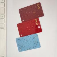 China Iridescent Sublimation Red Glitter Acrylic Sheet 5mm Anti Scratch for sale