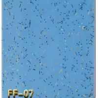 China Fluorescent Glitter Perspex Plexiglass Sheets 4x8 3mm White Rose for sale