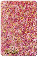 China Frosted Plexiglass Orange Glitter Acrylic Sheet Cast Laminated 3mm for sale