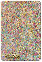 China Frosted Plexiglass Orange Glitter Acrylic Sheet Cast Laminated 3mm for sale