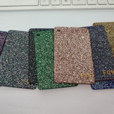 China Thick Perspex Gold Glitter Acrylic Sheet 3mm 20mm Cut To Size for sale