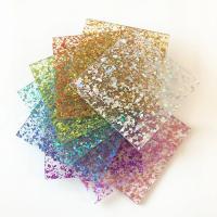 China Extruded Cast plexiglass Glitter Acrylic Sheet 2mm 3mm 10mm for sale