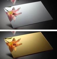 China 1.6mm Plexiglass PMMA Self Adhesive Acrylic Mirror Sheets 8x10 4x8 Cast Cutting for sale