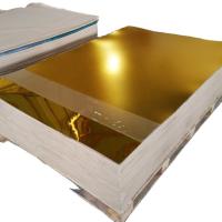 China 6mm 30mm Sticky Mirror Acrylic Sheet Panel Metallic Green Coloured for sale