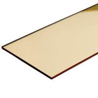 China 6mm 30mm Sticky Mirror Acrylic Sheet Panel Metallic Green Coloured for sale