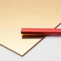 China 6mm 30mm Sticky Mirror Acrylic Sheet Panel Metallic Green Coloured for sale