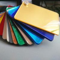 China Golden White Wall Acrylic Mirror Sheet 5mm 24x15 8x10 4x8 4ftx6ft for sale