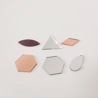 China Irrdescent Rose Gold Acrylic Sheet Panels Hexagon Round 4x100 30x30 for sale