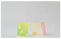 China Plexiglass Pink Mirror Acrylic Sheet Colorful Board 6ft x 4ft for sale