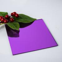China Plastic Mirror Acrylic Sheet Mirror Plexiglass 4x8 Gold For Wedding Invitations for sale