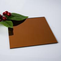 China 3D PMMA Acrylic Glass Butterfly Gold Mirror Harden Plastic OEM for sale
