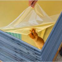 China Colorful Perspex Mirror Acrylic Sheet Cast Plastic 10mm for sale