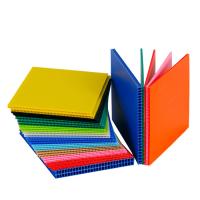 China ODM Corrugated Polypropylene Plastic Sheet Hollow Honeycomb Panel for sale