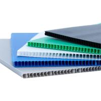 China ODM Corrugated Polypropylene Plastic Sheet Hollow Honeycomb Panel for sale
