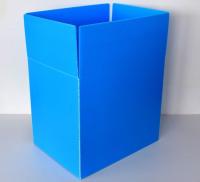 China Foldable Waterproof Polypropylene Plastic Sheet Board Turnover Box for sale